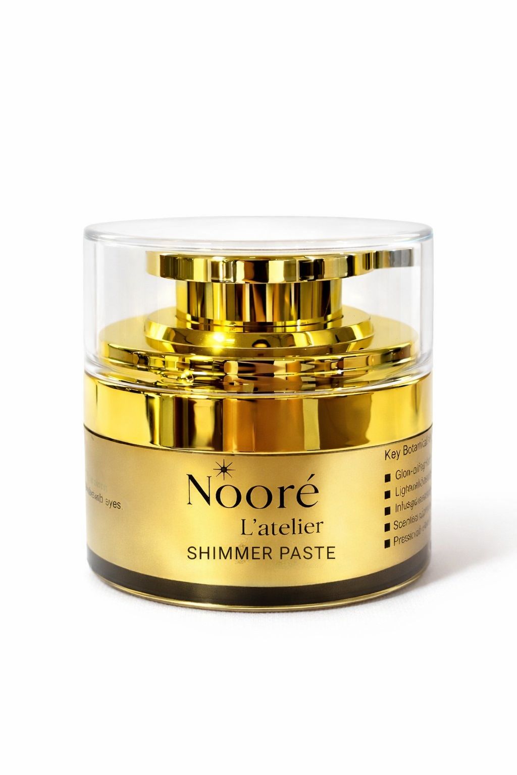 Shimmering Body Paste - Golden Sands (Oud Vanilla) – Noore' L'atelier